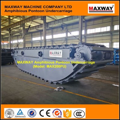 MAXWAY Amphibious Undercarriage for Excavator , Model: MAX200PU