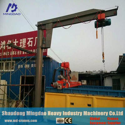 2018 MD Brand Jib Crane with 380v 50Hz Electric Hoist 3ton-5ton supplier