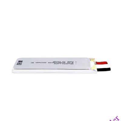 5C discharge rate 3.7V 2800mAh Li Polymer battery with prismatic shape
