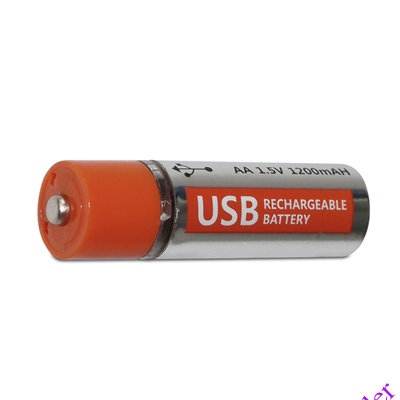 MELASTA New Design USB Battery 1.5V 1200 mAh Rechargeable Battery for AA Size