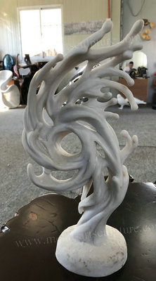 Handicraft Stainless Steel Garden Sculptures Color Customized With Surface Finish Painted