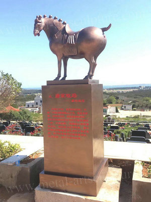 Bronze Horse Sculpture Bronze Foundry Statue Sculpture Contemporary Outdoor Decor