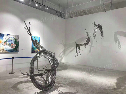 Contemporary Famous Abstract Sculptures Outdoor Large Metal Garden Ornaments, modern art