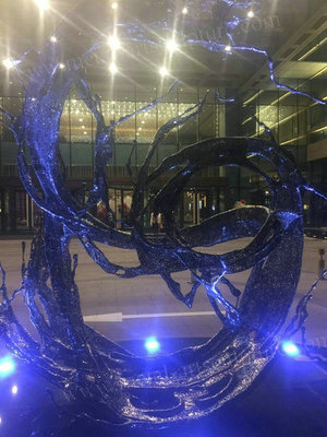 Contemporary Famous Abstract Sculptures Outdoor Large Metal Garden Ornaments, modern art