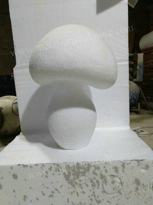 Garden Ornaments Metal Mushroom Sculpture Art Shaped Modern Art Statue
