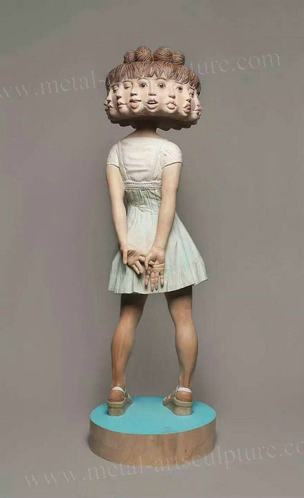Cute Fiberglass Sculpture Large Outdoor Statues Amazing Figure Statuary As Ornaments