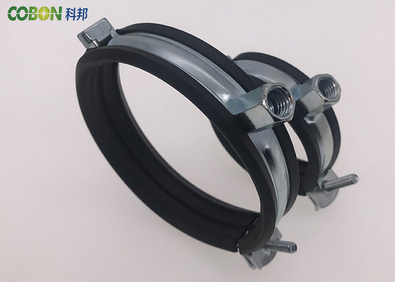 Electrical Plastic Rubber Pipe Clips Equal Shape With Strong Capacity