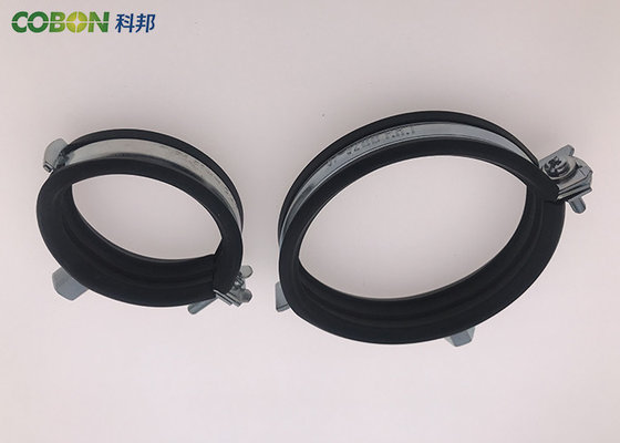 Welding Rubber Pipe Clips Carbon Steel St12 Material For Heating Pipeline