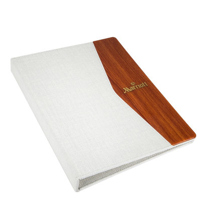 Free sample china manufacturer 5-star hotel real leather office desk pad