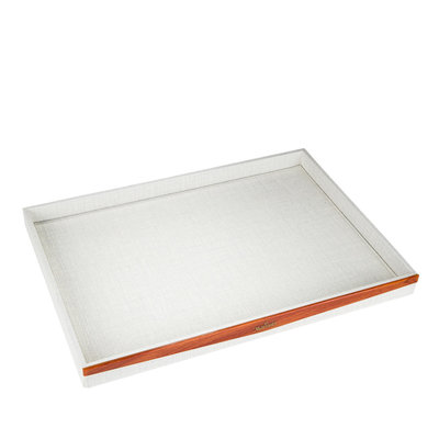 Free sample china manufacturer 5-star hotel real leather office desk pad