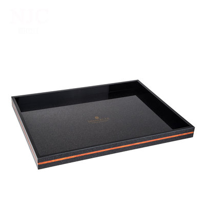 OEM /ODM waterproof rectangle acrylic tissue box holders for hotel bathroom