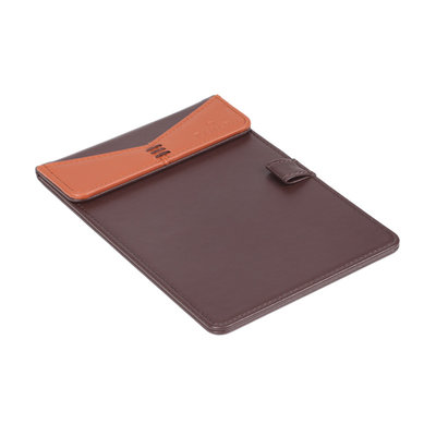 Free sample 130*180mm leather noted pad for Marriot hotel