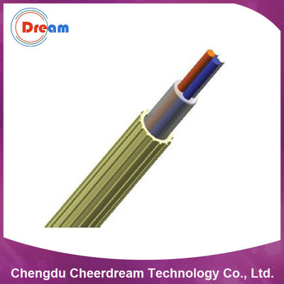 2 Core 1.15mm O.D. SM/MM Air Blown Fiber Unit for FTTH