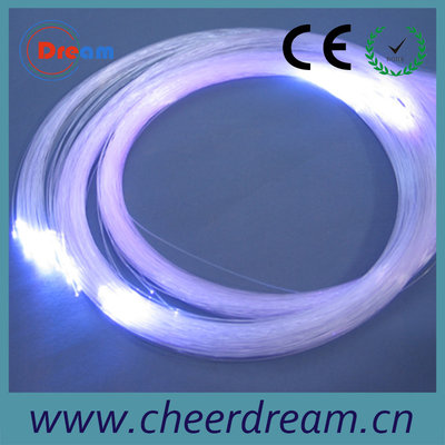 0.25-3.0mm Diameter PMMA End Glow Lighting Fiber Optic
