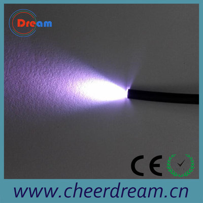 PMMA 0.75mm 25 core end glow fiber optic cable lighting