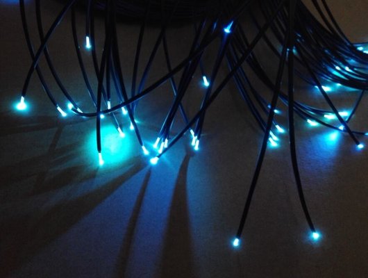 1mm PMMA End Glow Fiber Optic Cable for Star Lighting