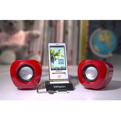 5V USB bus-powered PC Gaming Computer Speakers Built-in active amplifier