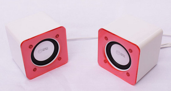 Colorful USB mini computer / Notebook speaker Built-in active amplifier