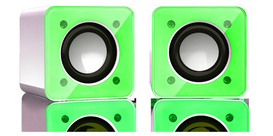 Colorful USB mini computer / Notebook speaker Built-in active amplifier
