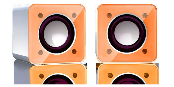 Colorful USB mini computer / Notebook speaker Built-in active amplifier