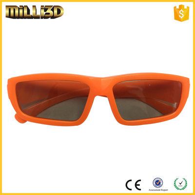 plastic framed passive clear polarized 3d glasses used for cinema