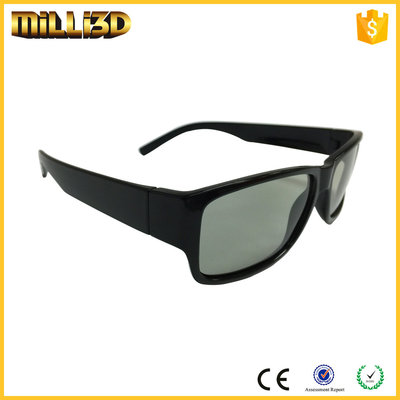 custom logo printing 3d glasses for film circular/linear lens