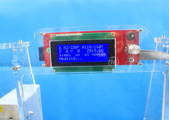 Принтер домашней пользы личный DIY 3D с экраном LCD, большой машиной DIY 3D Ptinting