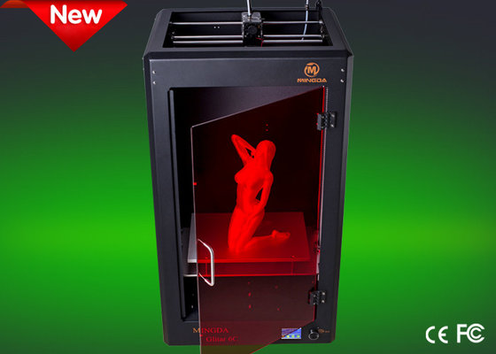 Принтер 3d промышленной ранга архива STL профессиональный с дисплеем СИД