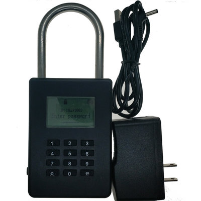 Real Time GPS Tracking Padlock For Recording The Vehicle Location And Traces