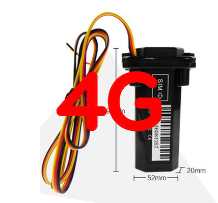 Real Time 4G SIM GPS Tracker / Vehicle 4G LTE GPS Tracker Geo Fence Alarm