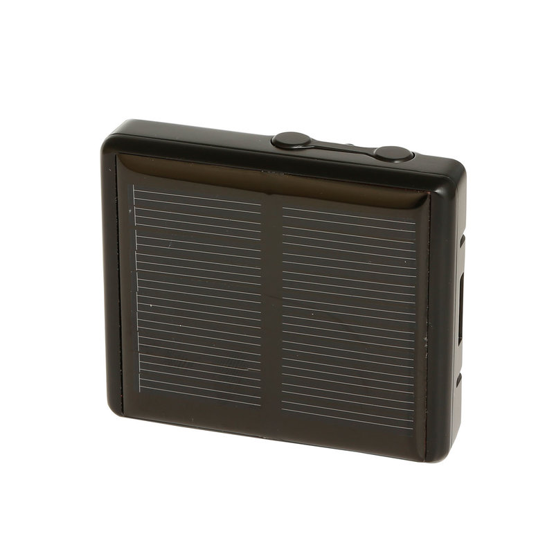 Water proof Solar Powered GPS Tracker / GPS Pet Tracking Device With Solar Charge