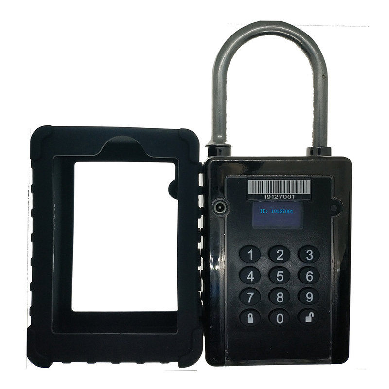 IC CARD GPS Tracking Padlock Long Working Time 5~13 Days 111*82*42mm