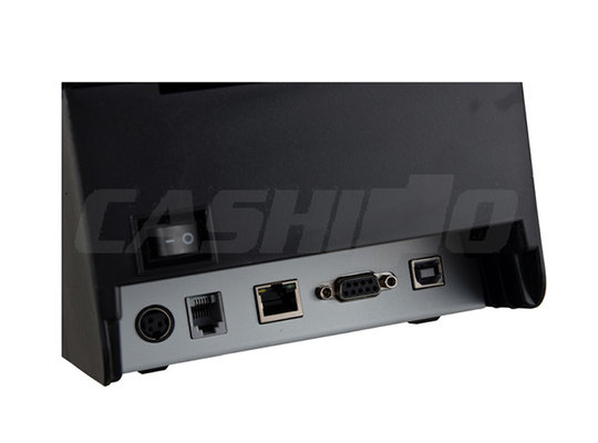 80mm Pos Direct Thermal Label Barcode Printer DC24V / 2.5A For Coffee Shop