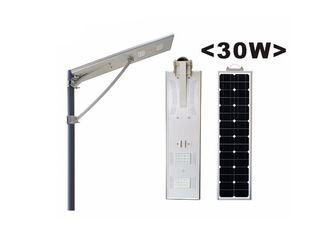 Pole Mounted 30w Integrated Solar LED Street Light , Solar Street Light With Motion Sensor High Lumens