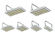 30Watt LED Tunnel Light Aluminum Stamping CREE Chips Crew Fixed Installation