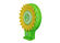 5W All In One Integrated Solar Street Light / Courtyard Light Sun Flower Pattern
