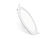Circular LED Flat Panel Ceiling Lights , LED Flat Panel Ceiling Fixture Epistar Smd2835