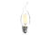 C35 LED Energy Saving Light Bulbs , LED Filament Candle Bulb Stepless Dimming