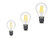 Deep Dimming LED Filament Bulb Dimmable A19 Base 360 ° Lighting Angle Long Life