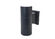 Two Heads LED Outdoor Wall Lights , 18Watt Outdoor Wall Sconce Lighting RGB Color
