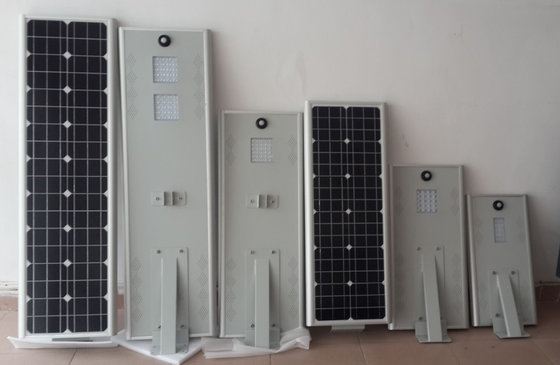 60 W Integrated All In One Solar Led Street Light With Lifepo4 Lithium Battery
