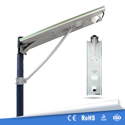 15w Led All In One Solar Street Light With Outdoor CCTV Camera IP 720P