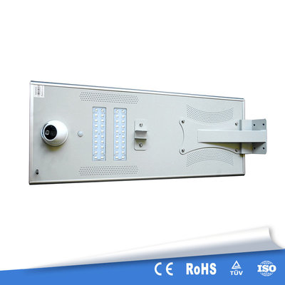 15w Led All In One Solar Street Light With Outdoor CCTV Camera IP 720P