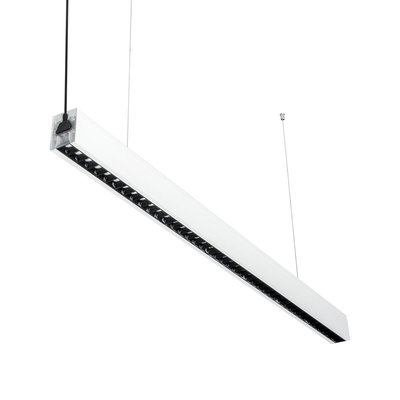 5 Years Warranty Led Linear Lighting , Black Led Linear Lamp With Lens