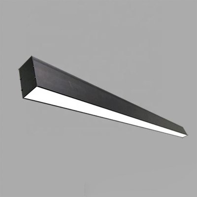 100lm / W 1200mm 2400mm Corner Led Linear Light Diffuser 5 Years Warranty