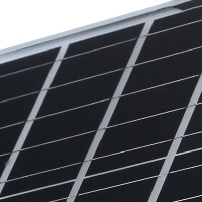Outdoor Solar Powered LED Street Lights , Adjustable Solar Panel Street Light Pir Sensor