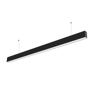 ETL CETL DLC 130lm Suspended LED Linear Lighting System 4ft 8ft 40w Linkable Ceiling