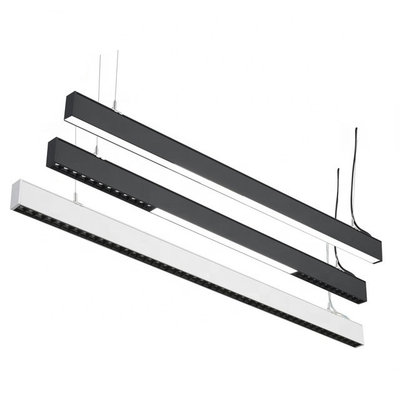Commercial Exhibition SMD2835 20W Suspended LED Linear Strip Light Pendant Fixture