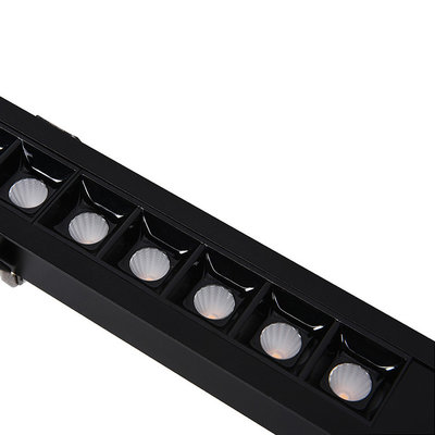 Modern Linkable Recessed Hanging 2400mm 8030 LED Pendant Linear Light Supermarket