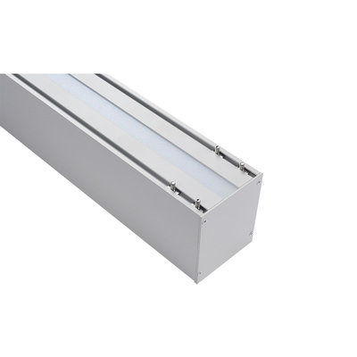 ETL CETL DLC UGR 19 130LM Linkable LED Linear Light Bar Fixture 4ft 8ft Up Down Dimmable